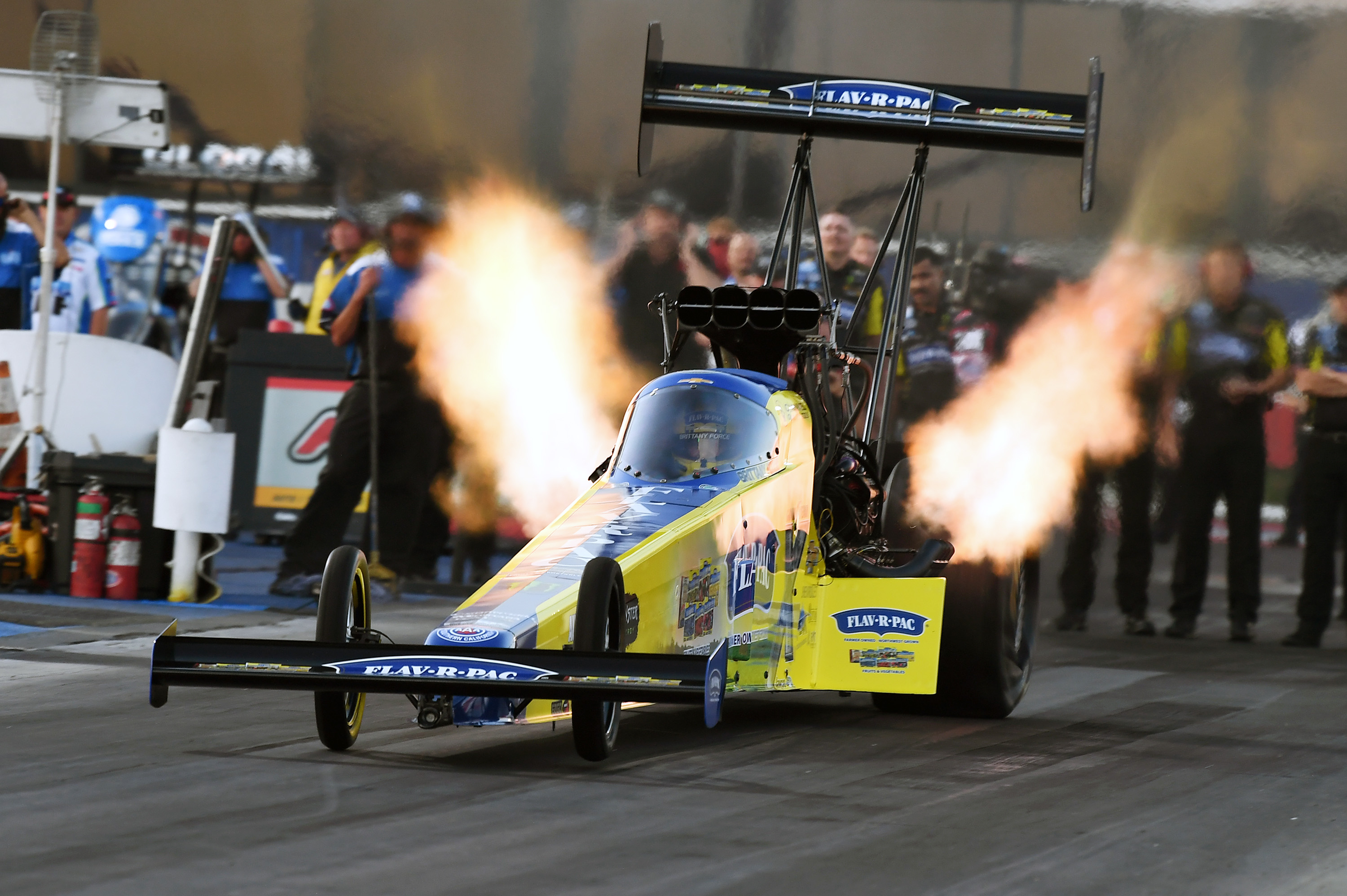 John Force's Semifinal Finish | BlueDEF PLATINUM Camaro | OWI - John ...