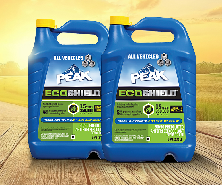 PEAK® ECOSHIELD™ Antifreeze + Coolant