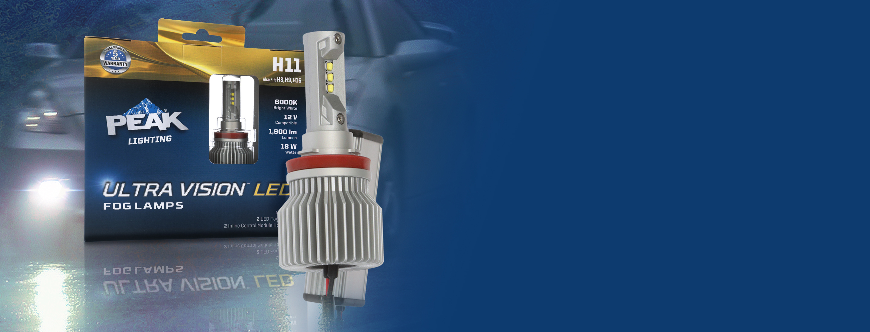 PEAK® LED Fog Lights