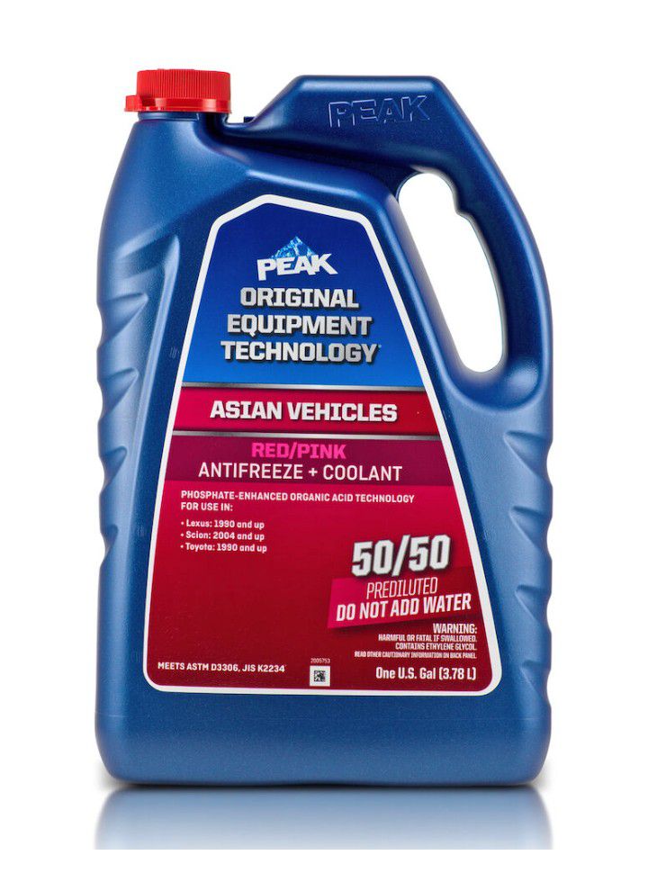 50/50 Antifreeze and Coolant | PEAK Equipment Technology | OWI ...