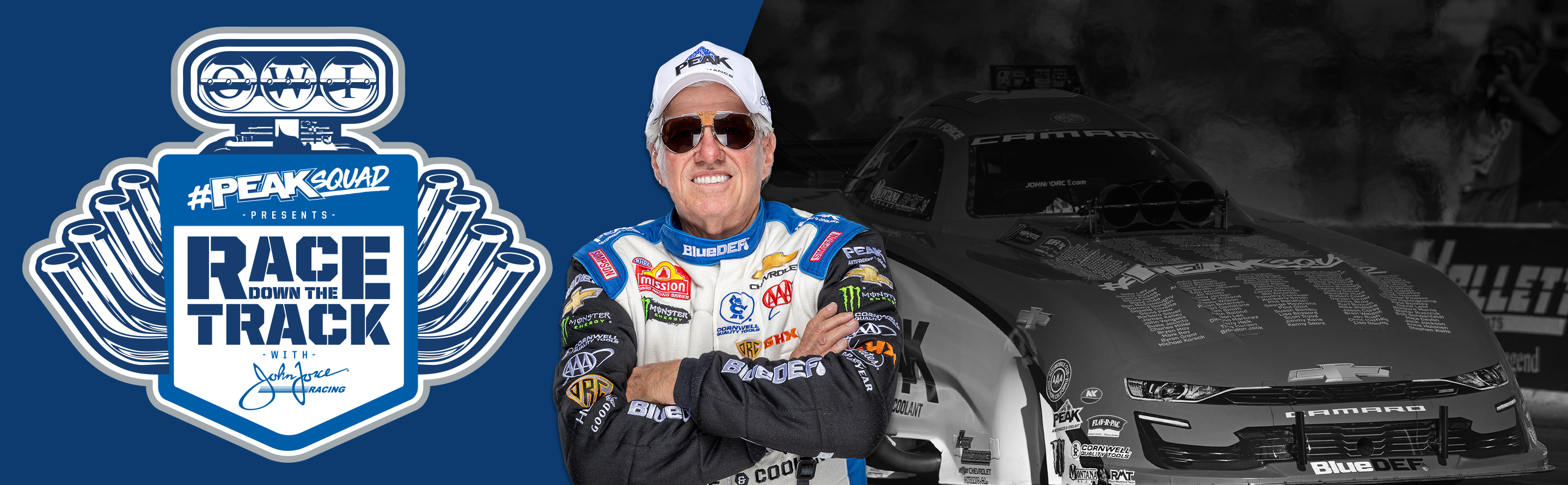 John Force Racing Hood Signing Contest - Old World Industries